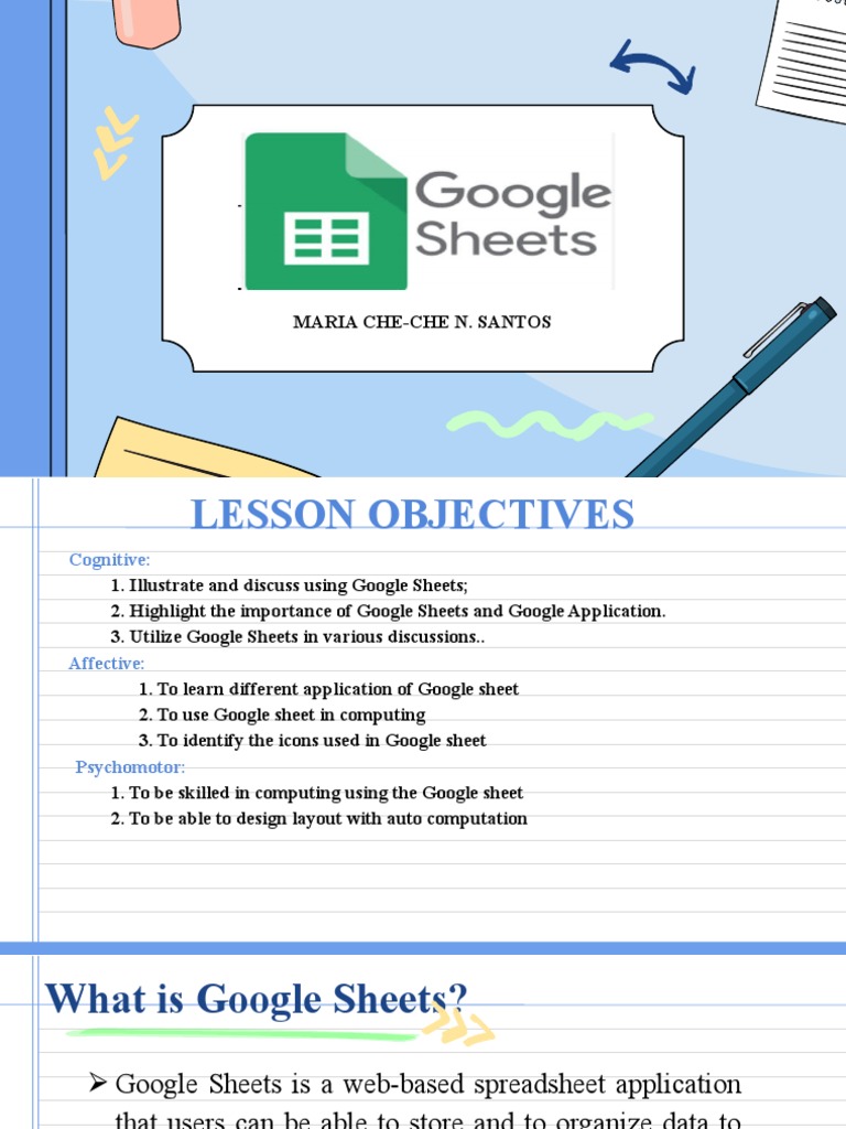 Google Sheet | PDF | Spreadsheet | Computing