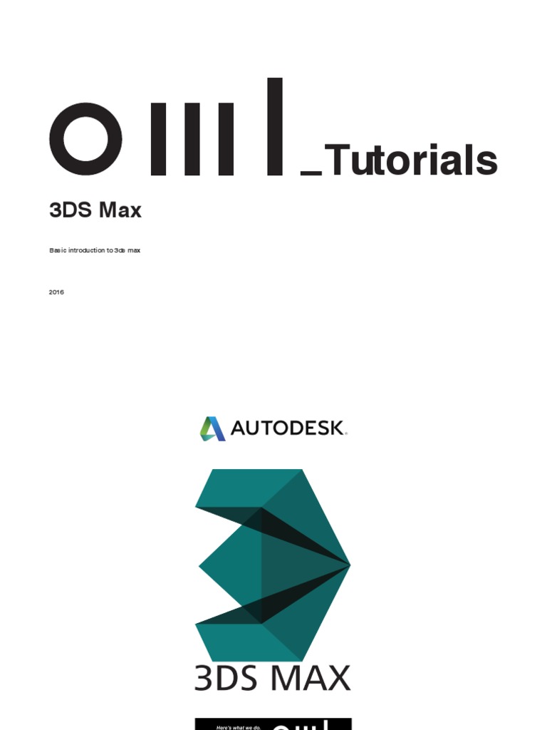 3ds Max Tutorial | PDF | Autodesk 3ds Max | Camera