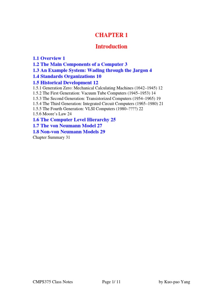 Chap 01 | PDF | Computer Architecture | Cpu Cache Chap 01 | PDF | Computer Architecture | Cpu Cache