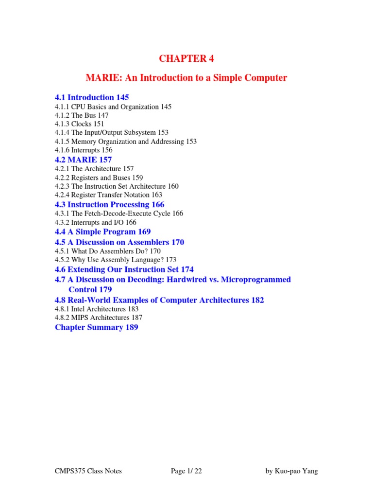 Chap 04 | PDF | Input/Output | Assembly Language