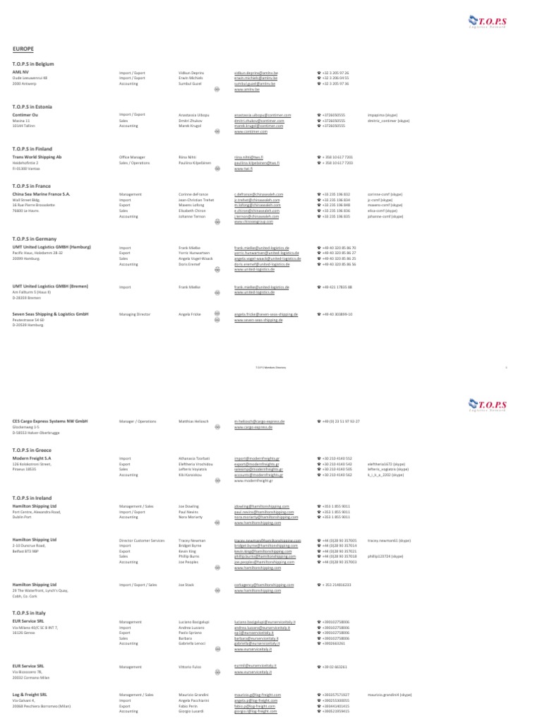 TOPS Members Directory | PDF | Ho Chi Minh City | Vietnamese People