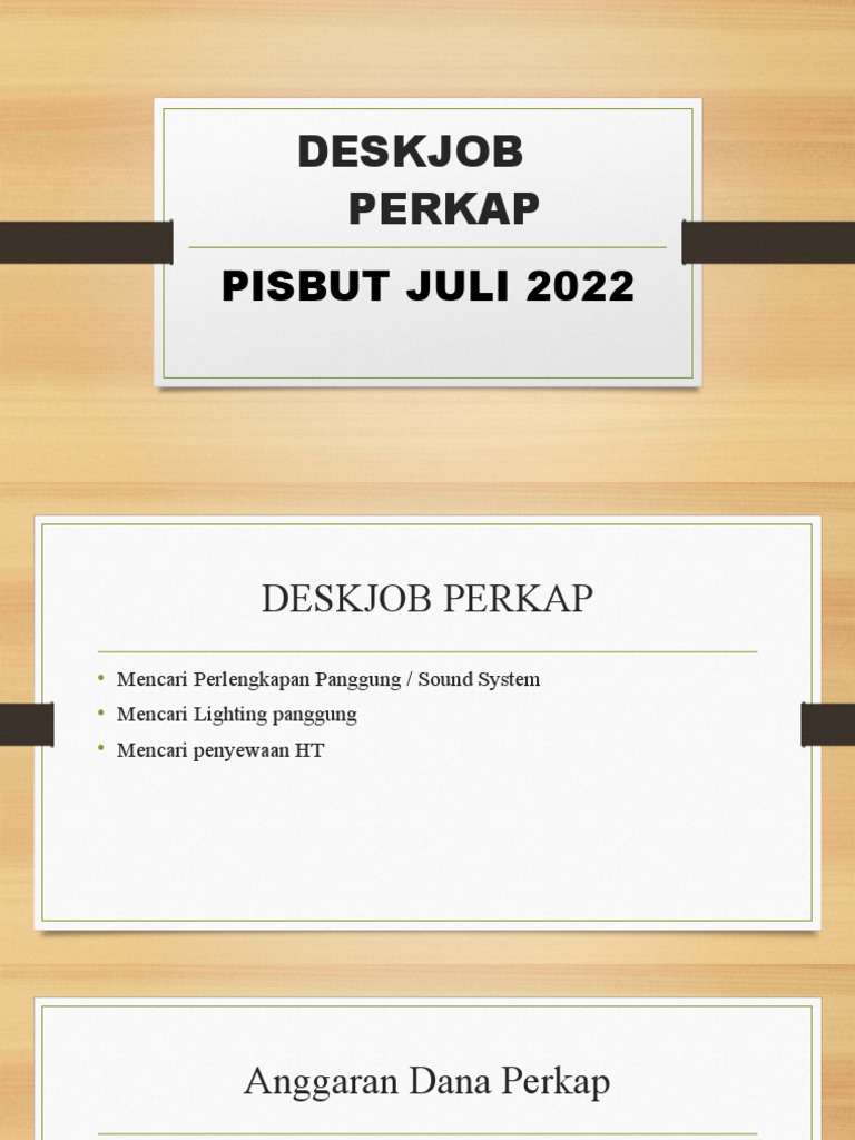 Perkap | PDF