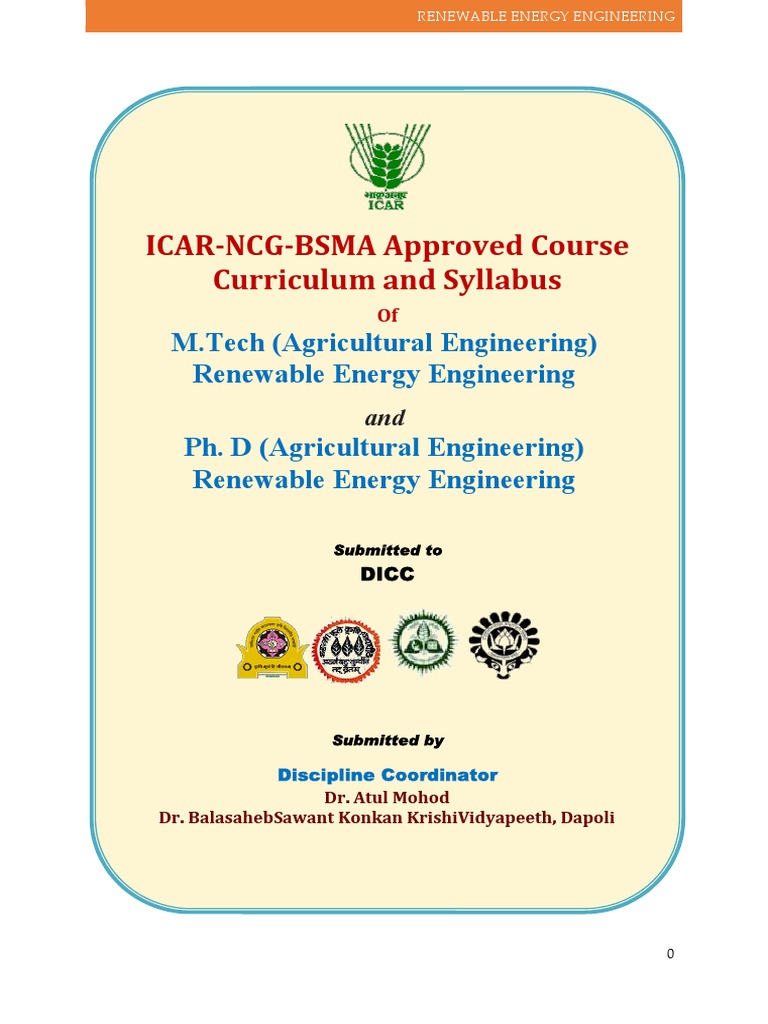 Renewable Energy Engineering | PDF | Technology & Engineering