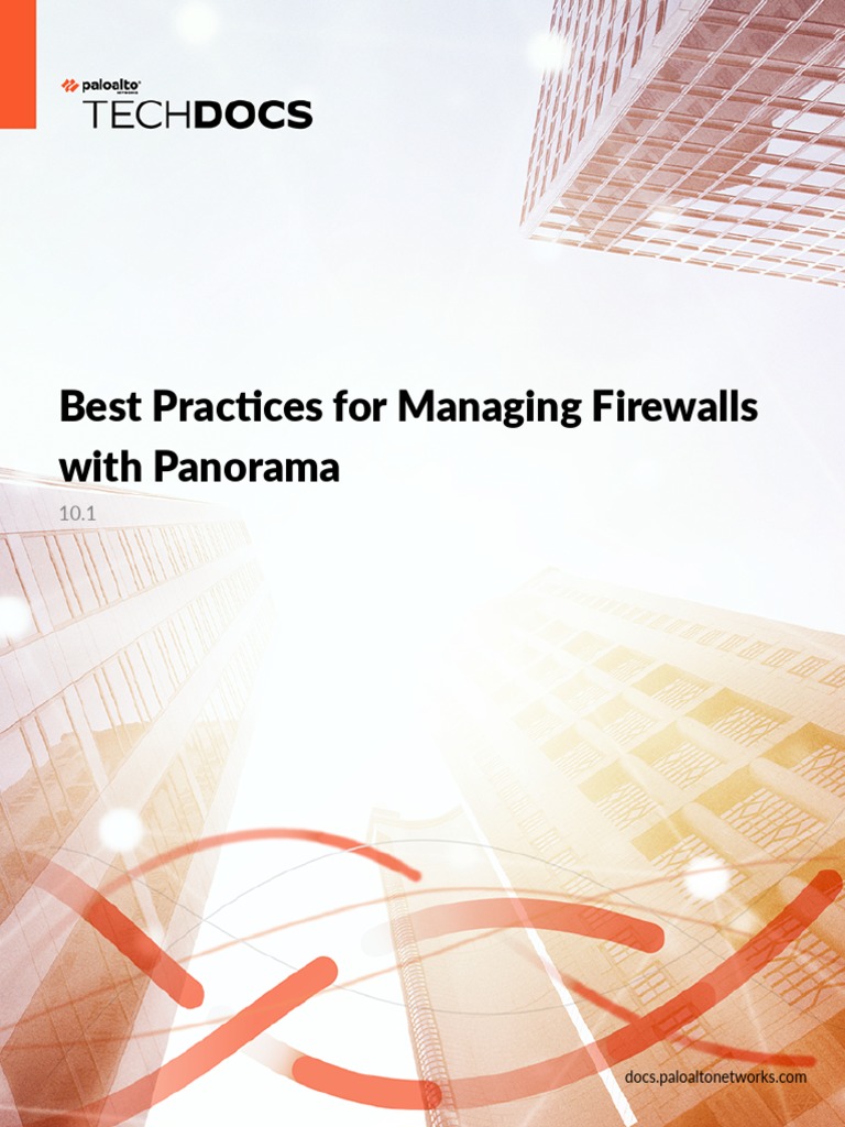 Best Practices For Managing Firewalls With Panorama | PDF | Computer ...