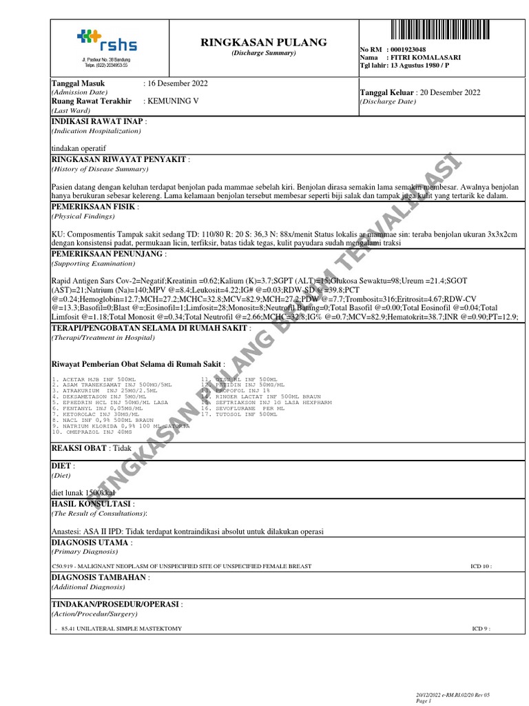 Ringkasan Pulang-135 | PDF