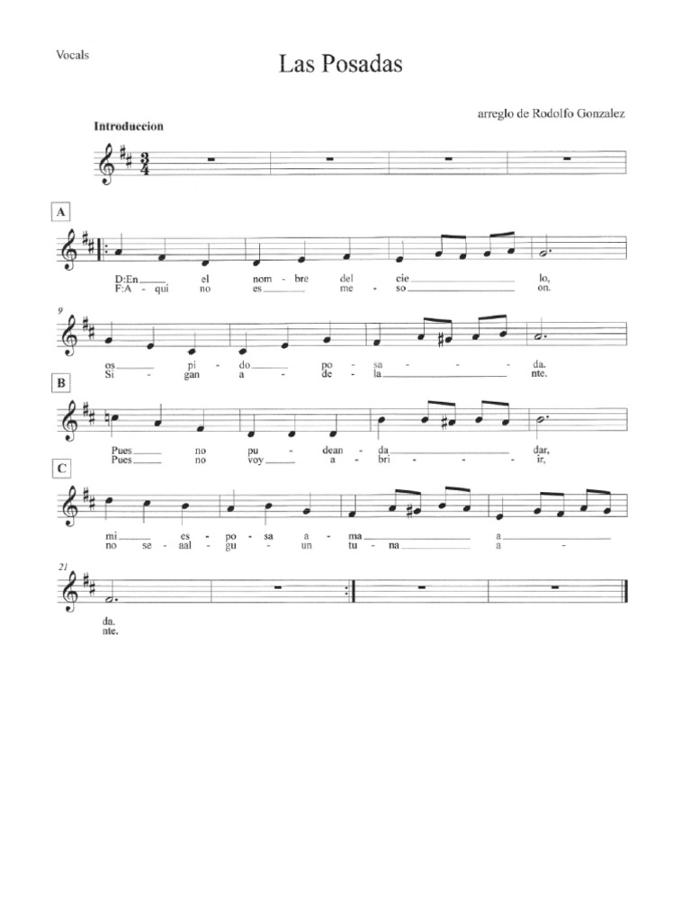 Pedir Las Posadas | PDF | María, madre de Jesús