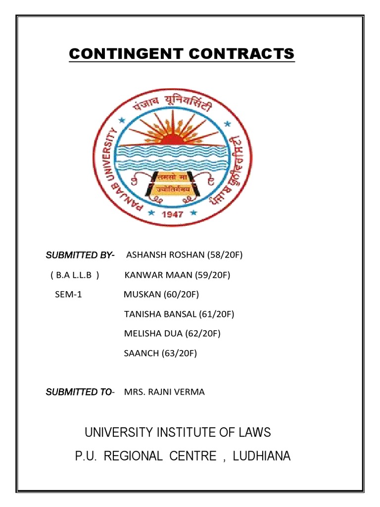 Contract Assignment Sem-1 | PDF | Lawsuit | Consideration
