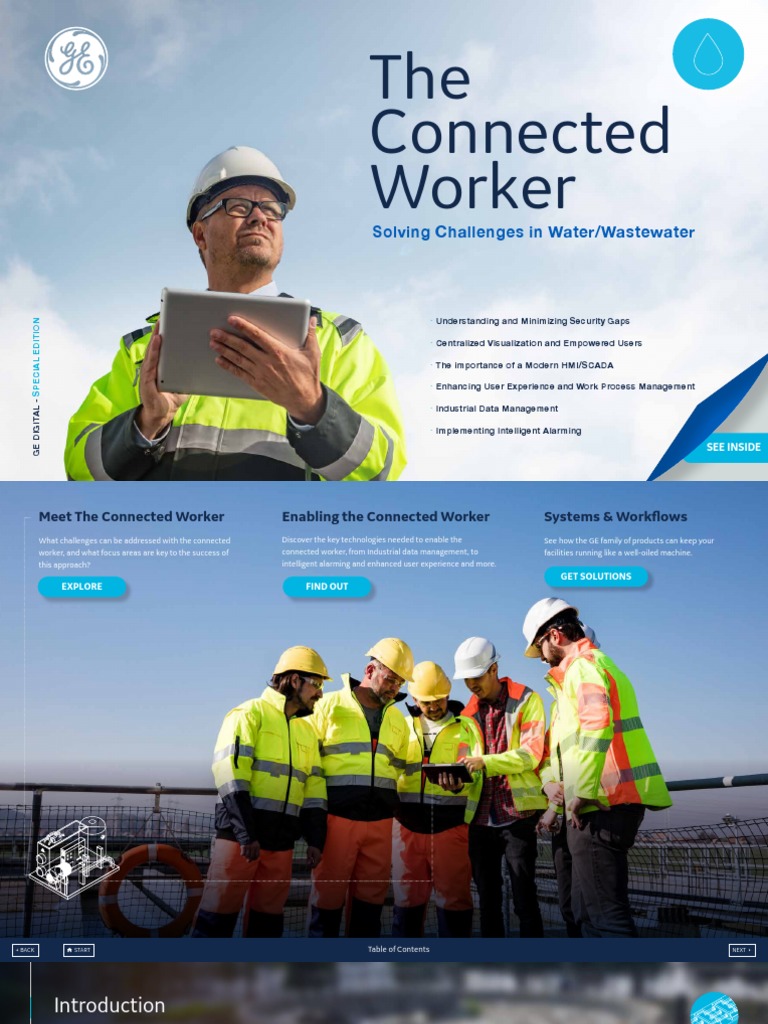 Water Hmi Scada Guidebook Connected Worker | PDF | Scada | User Interface