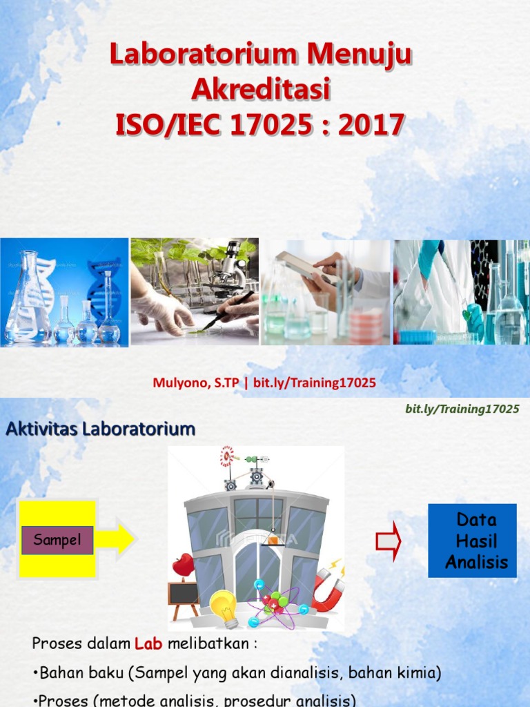 Laboratorium Menuju Akreditasi ISO IEC 17025 2017 | PDF