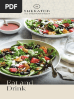 Doorknob Menu | PDF | Food And Drink | Cooking