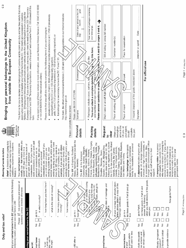 c3 Pers Effects | PDF