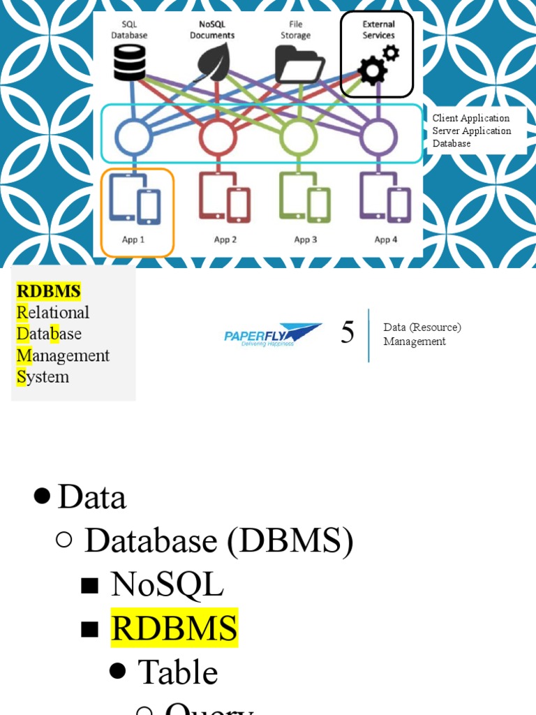 c5 Data Resource Management | PDF | Databases | Relational Database