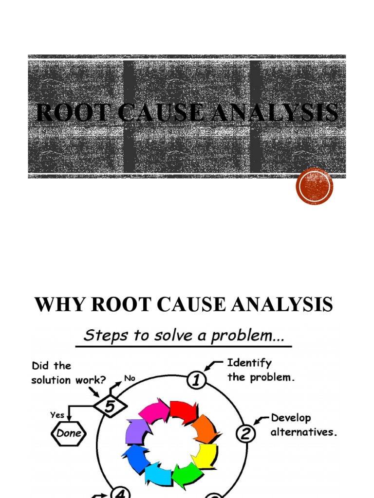 Root Cause Analysis | PDF