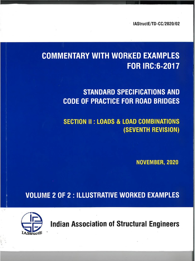 Commentary Vol 2 - IRC 6 2017 | PDF