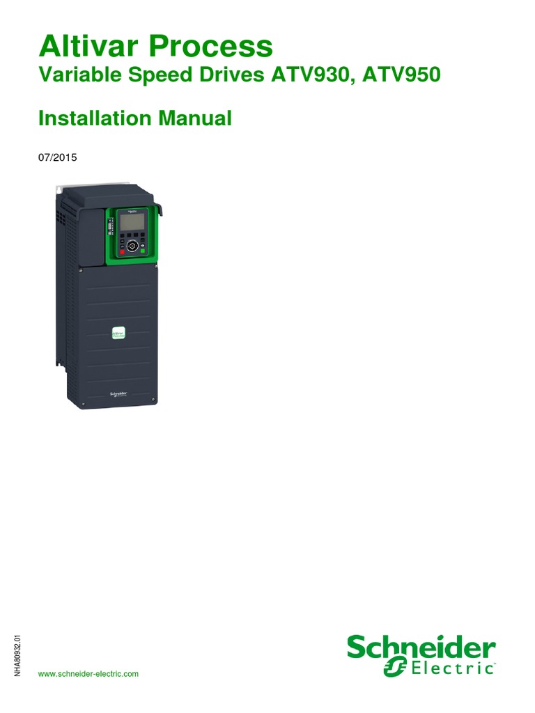 ATV930 950 Installation Manual EN NHA80932 01 | PDF | Direct Current ...
