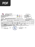 316L Stainless Steel Test Report | PDF | Methodology | Chemistry