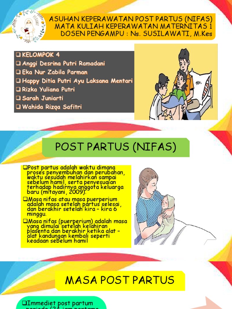 ASUHAN KEPERAWATAN POST PARTUS | PDF