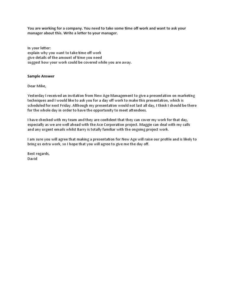 Formal - Request Letter | PDF