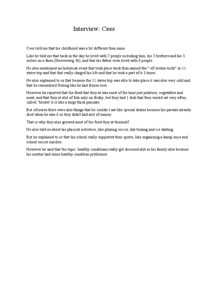 Intervieuw Eumind | PDF