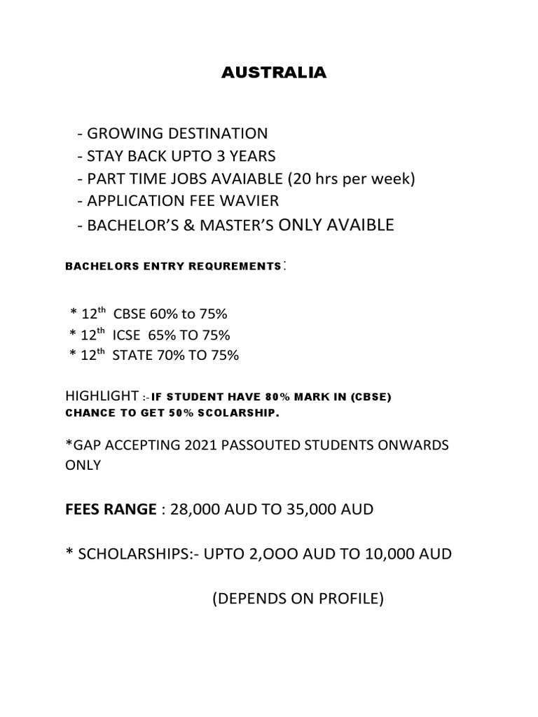 Australia Script 1 | PDF