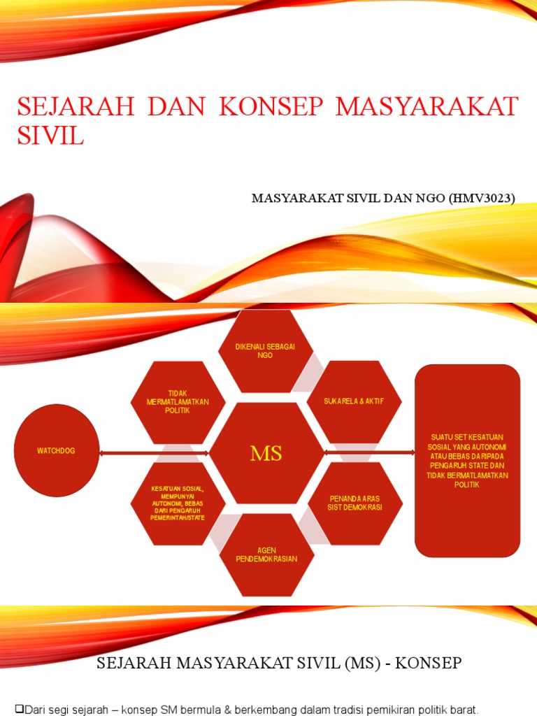 SEJARAH DAN KONSEP MASYARAKAT SIVIL (KULIAH 1) (Autosaved) | PDF | Politik