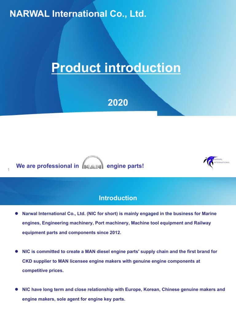 Narwal Products Introduction 2020 | PDF | Internal Combustion Engine | Piston