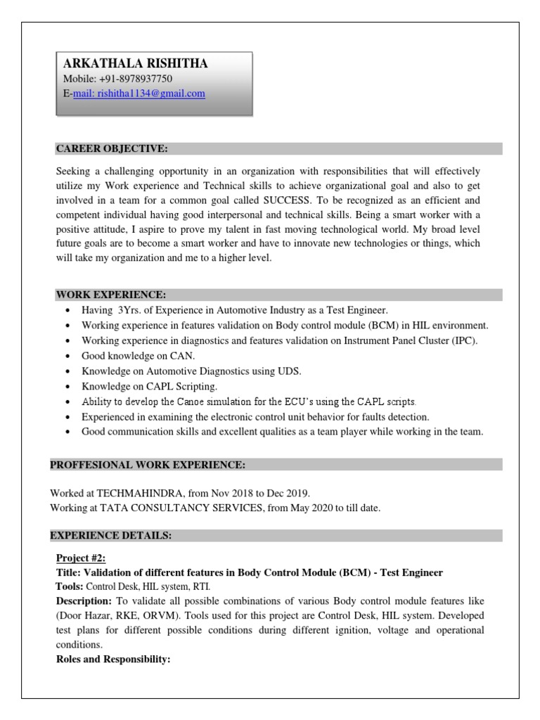 Rishitha Resume | PDF | Simulation | Systems Engineering