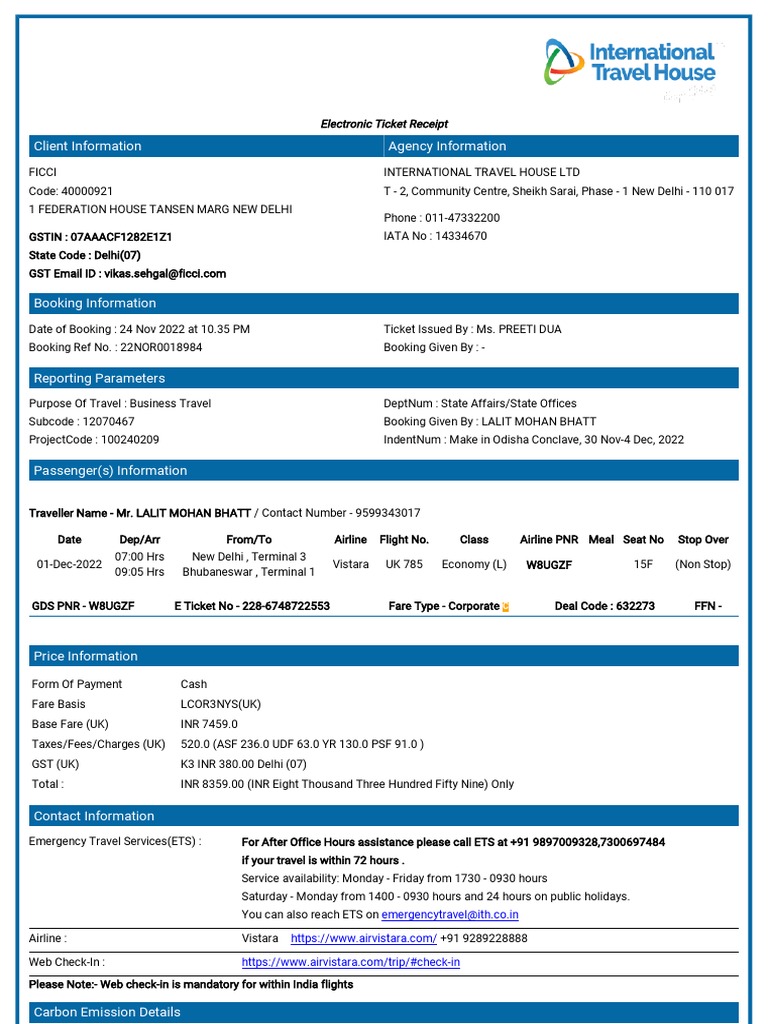 Lalit Mohan - Bhatt - 2022-11-24 - 412018 | PDF | Service Industries ...