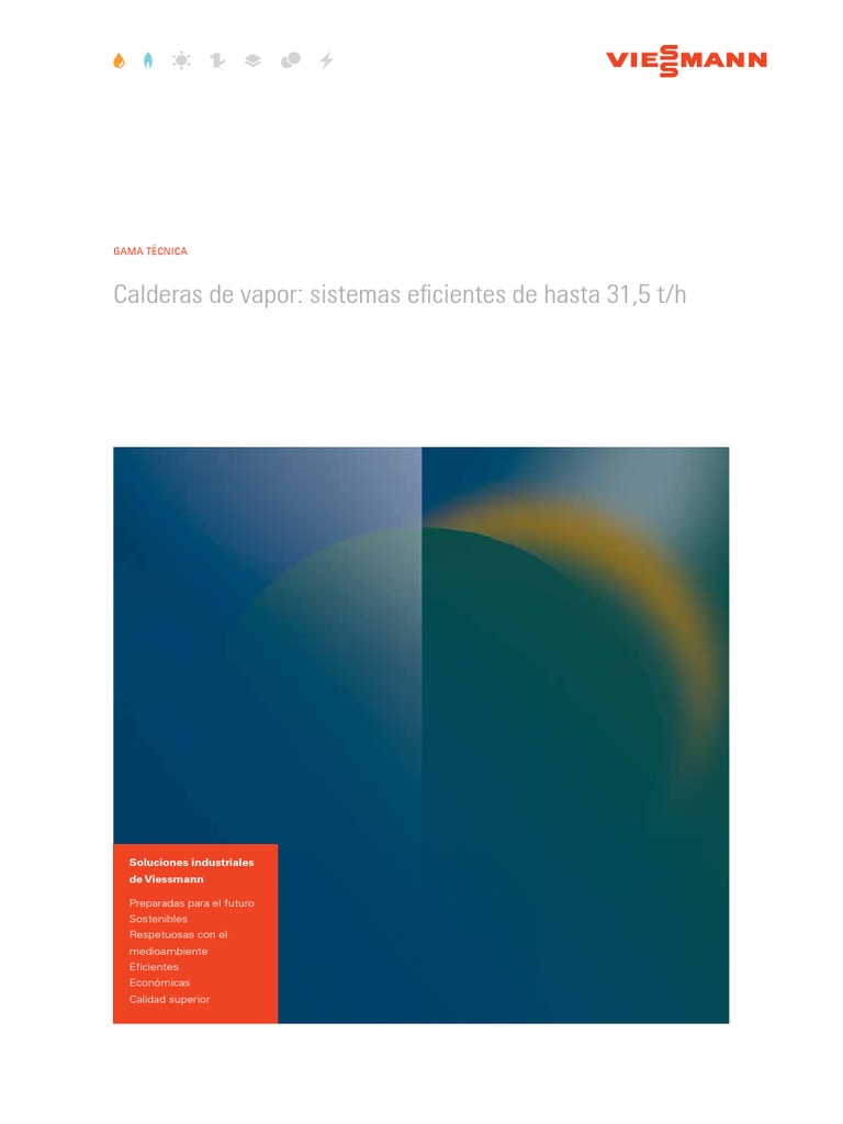 VIESSMANN - Catálogo Caldera Vapor | PDF | Vapor | Calidad (comercial)