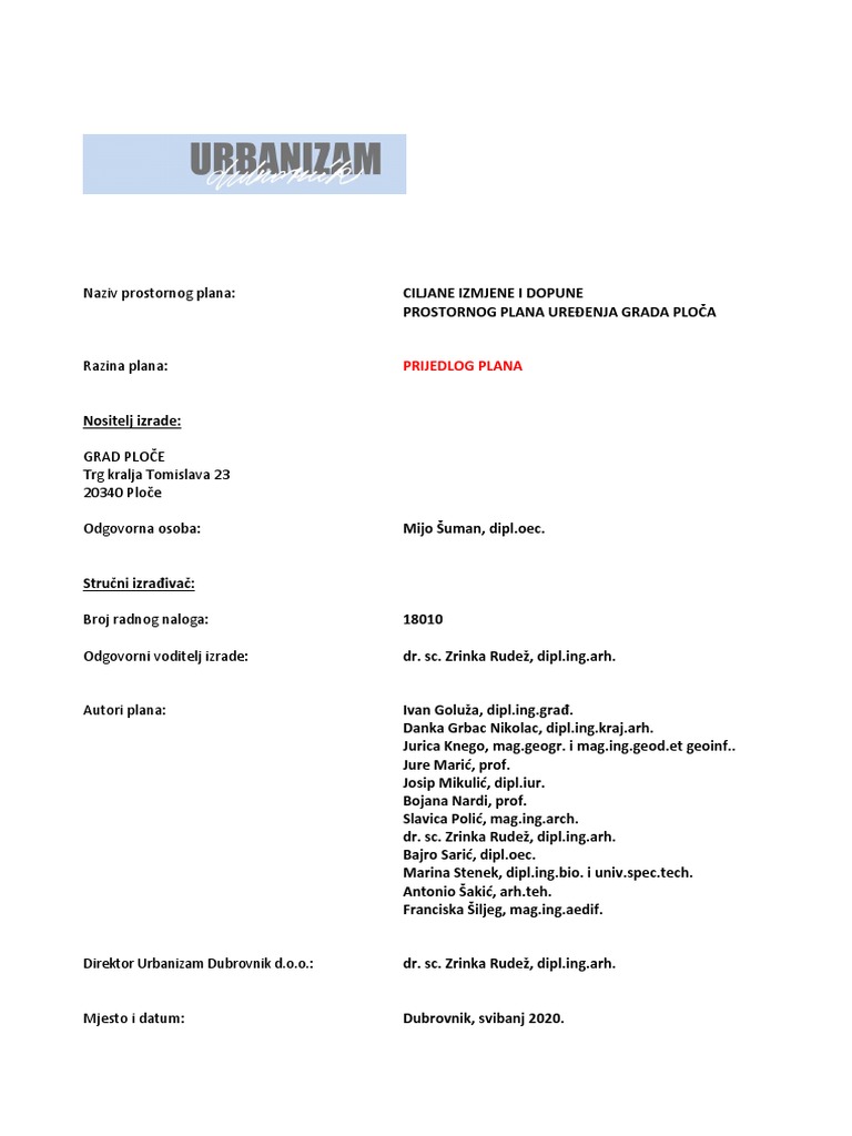 1 Unutarnja Ciidppug Ploce | PDF