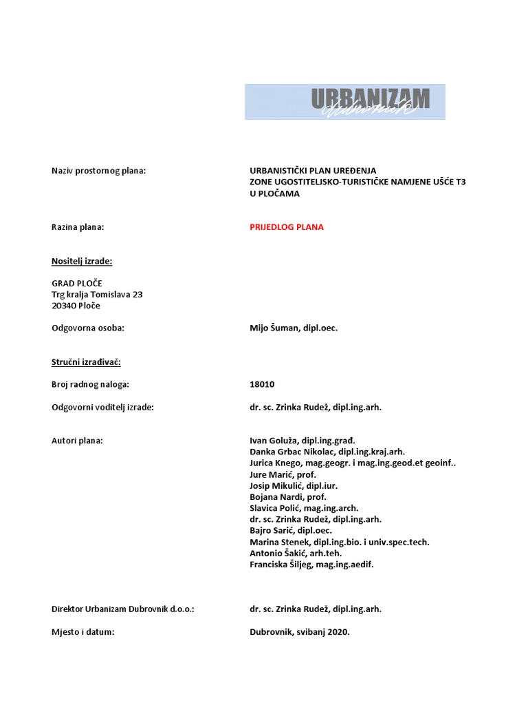 1 Unutarnja Upu Usce | PDF