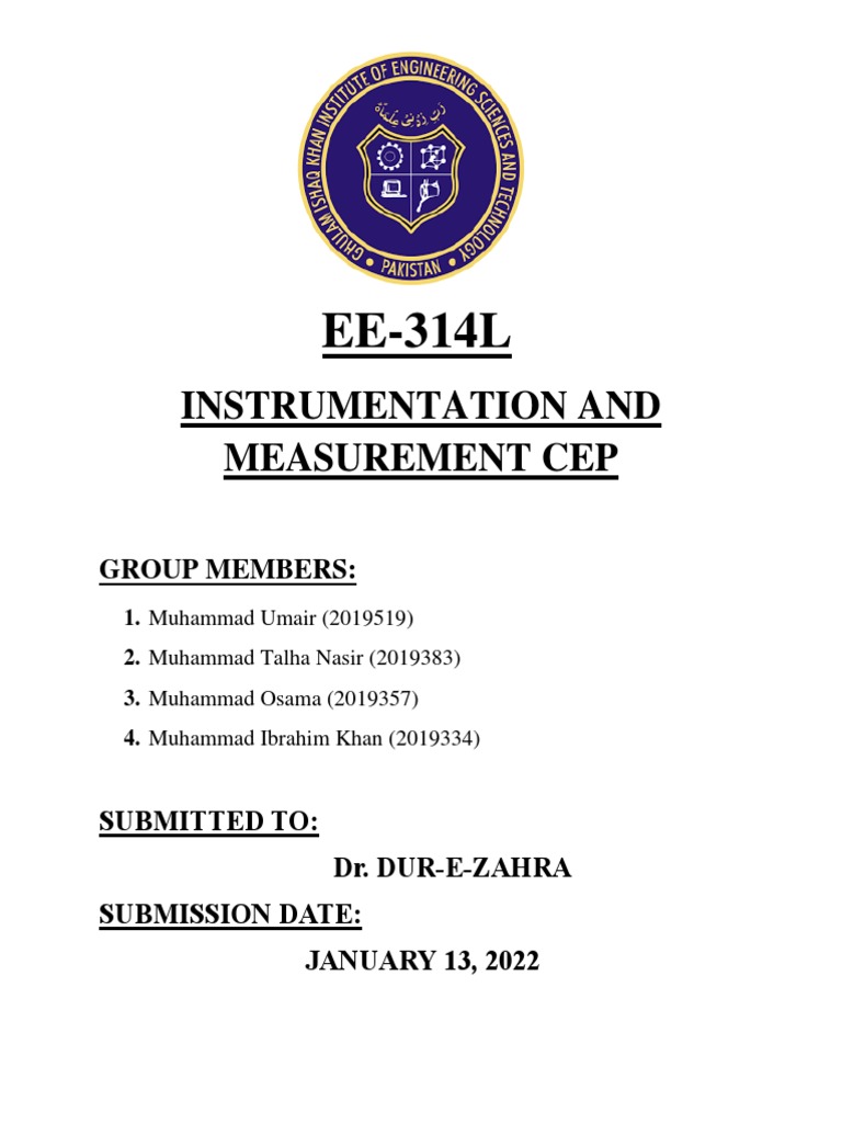 Course Report Cep | PDF | Analog To Digital Converter | Sensor