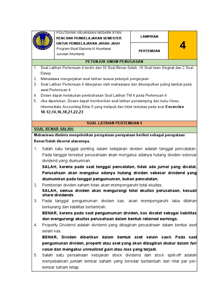 SOAL LATIHAN TM 4 AKM II - Penugasan Di TM3 | PDF