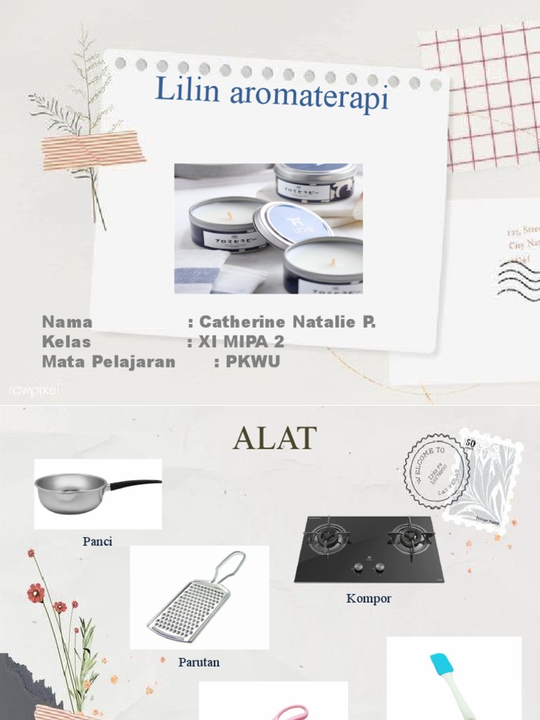 Lilin Aroma Terapi | PDF