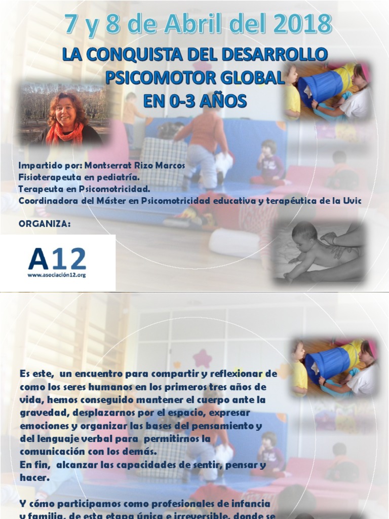 Desarrollo Psicomotor | PDF