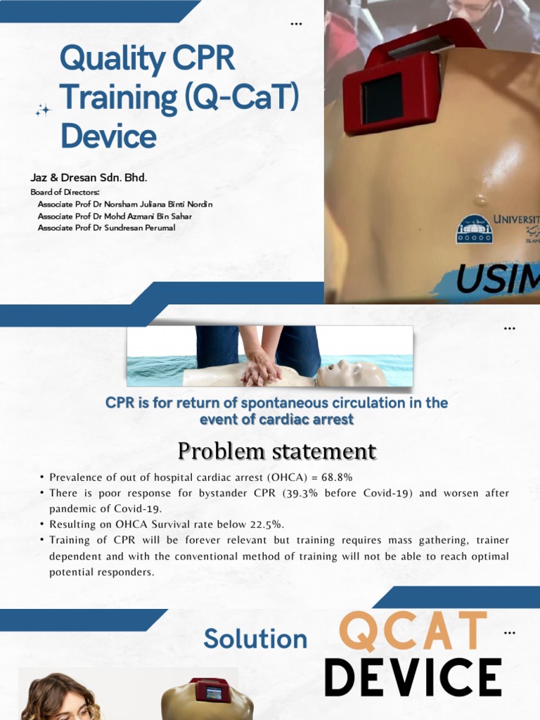 Quality CPR Training (QCaT) Device (1) (1) | PDF | Cardiopulmonary ...