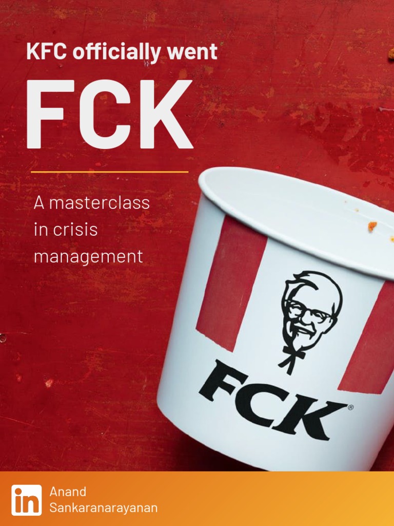 KFC Goes FCK | PDF | Brand | Franchising
