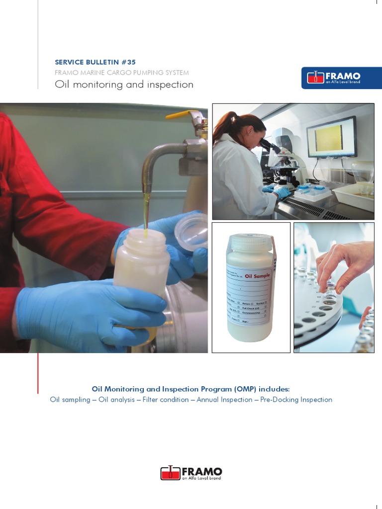 FRAMO - Oil Analysis Limits | PDF | Pump | Ships