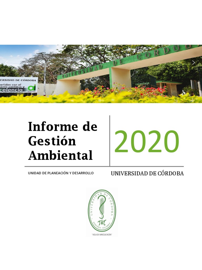 Informe de Gestion Ambiental 2020 | PDF | Residuos | Logística Informe de Gestion Ambiental 2020 | PDF | Residuos | Logística