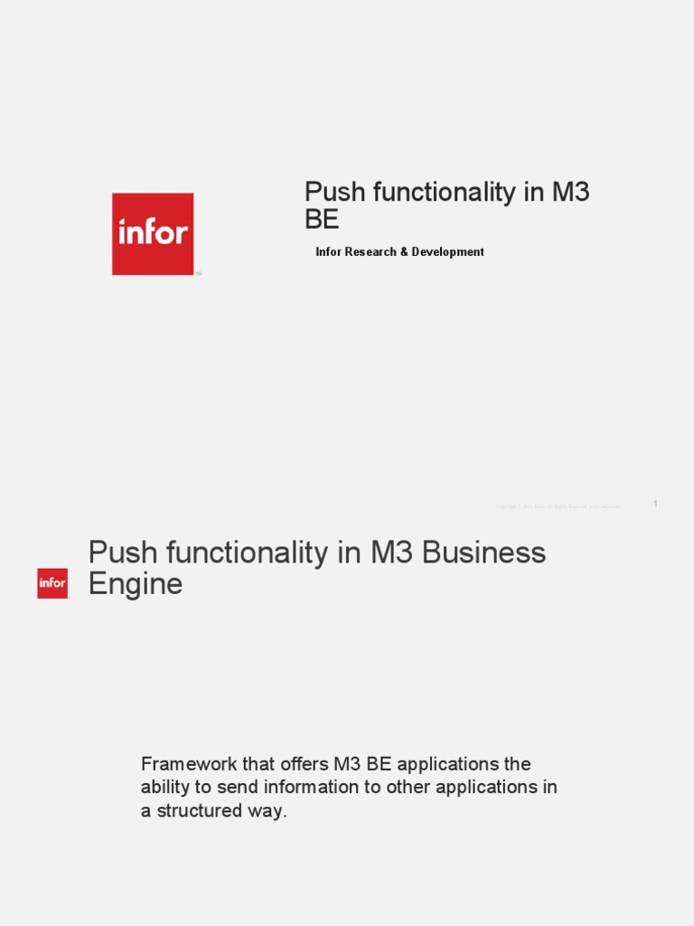 Push Functionality in M3 BE | PDF | Computer Architecture | Systems Engineering