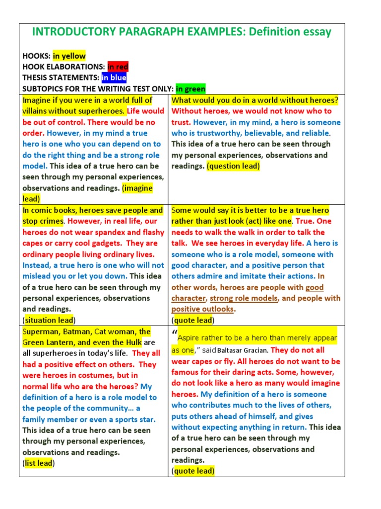 How To Write Introductory Paragraph | Download Free PDF | Essays | Hero How To Write Introductory Paragraph | Download Free PDF | Essays | Hero