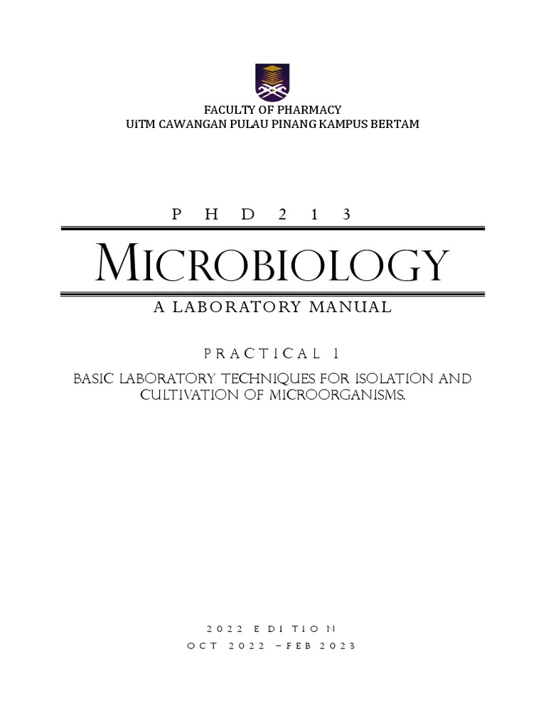 Document 7 | PDF | Growth Medium | Microbiology
