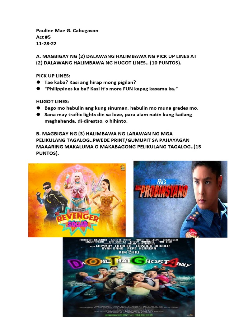 Act 5 Cabugason | PDF