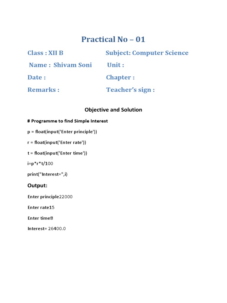Practical | PDF | Parameter (Computer Programming) | Function (Mathematics)