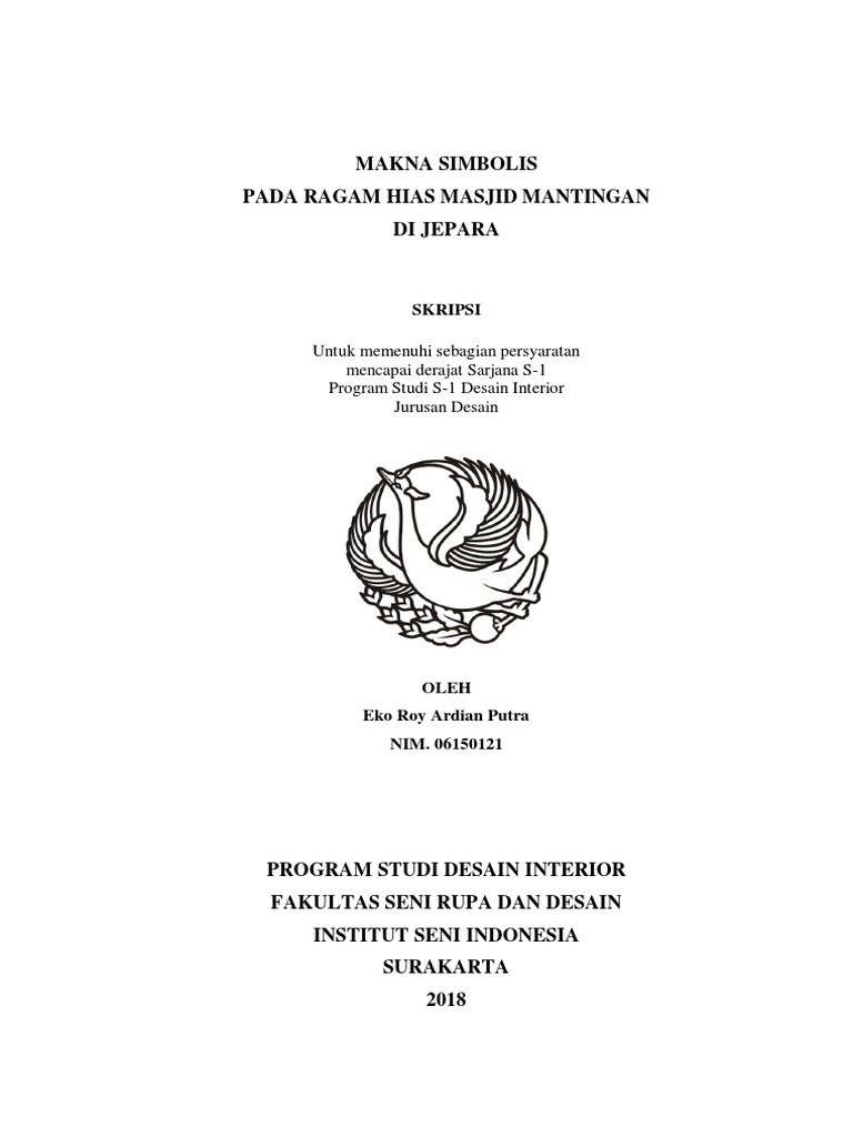 Relief Masjid Mantingan Jepara | PDF