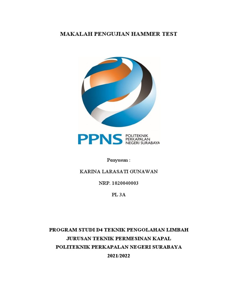 Pengujian Kekuatan Beton dengan Hammer Test | PDF