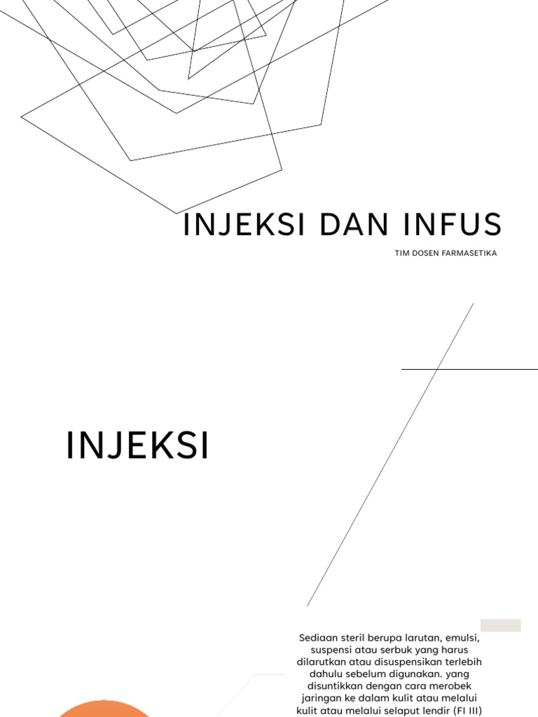 Injeksi Dan Infus | PDF
