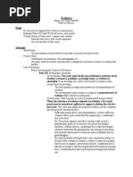 Character Evidence Chart | PDF | Witness Impeachment | Evidence (Law)