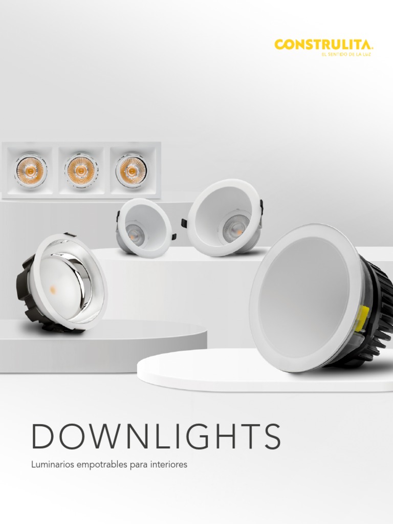 Construlita - Downlights - (Web) | PDF | Ligero | Óptica