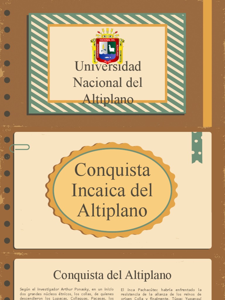 PPT, Conquista Incaica 2 | PDF | Imperio Inca | Perú